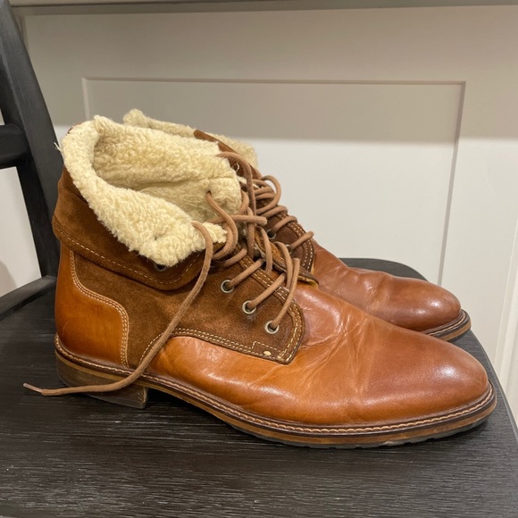 Aldo | Shoes | Aldo Mens Winter Leather Boots Size | Poshmark